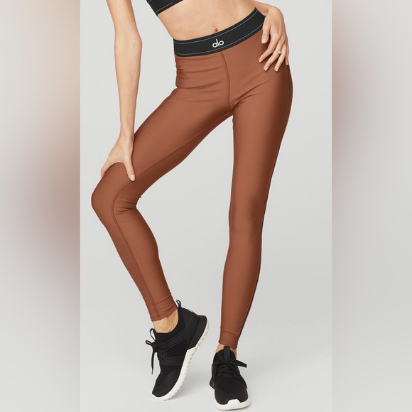 ALO Yoga | Pants & Jumpsuits | Alo Yoga Airlift Highwaist Suit Up Legging Limited Edition Rust ...